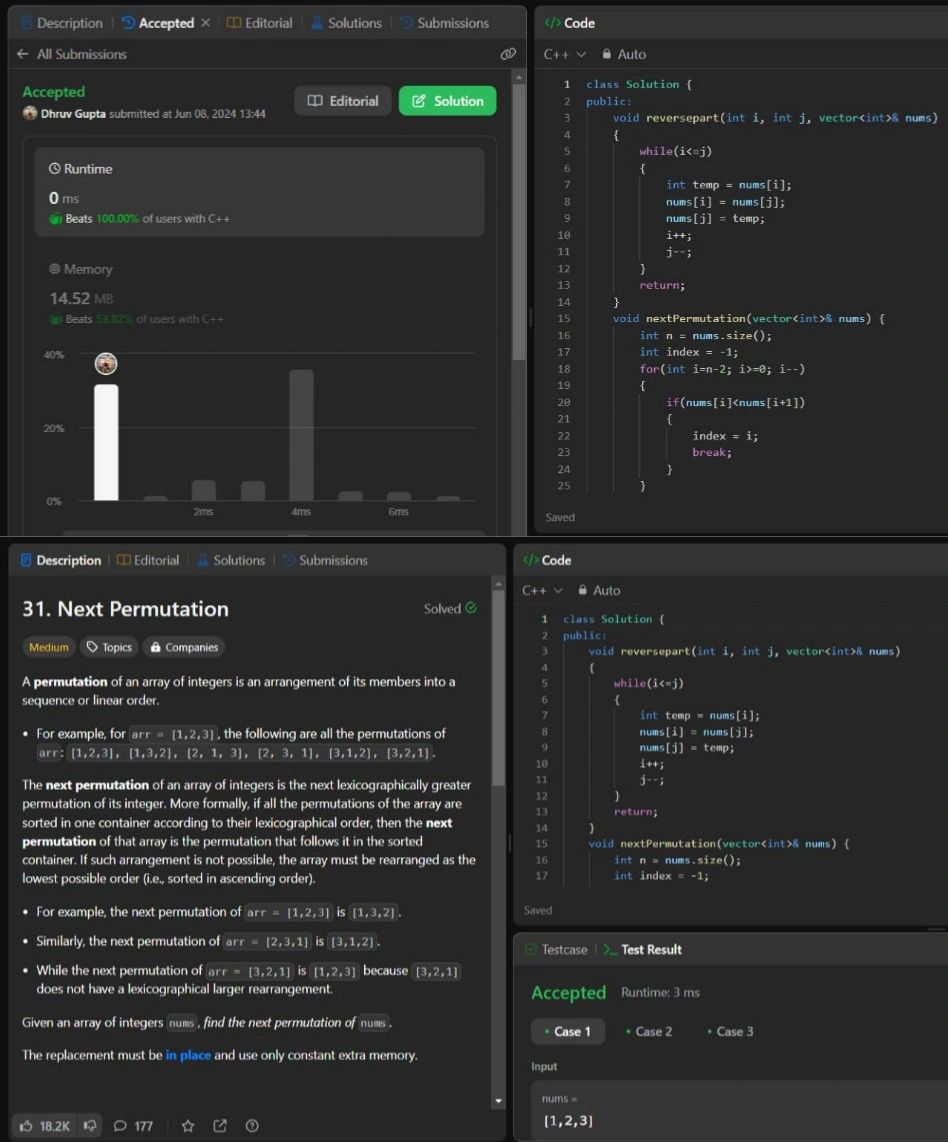 Dhruv Gupta on LinkedIn: #100daysofcode #leetcode #dsa #cplusplus # ... Dhruv Gupta on LinkedIn: #100daysofcode #leetcode #dsa #cplusplus # ...