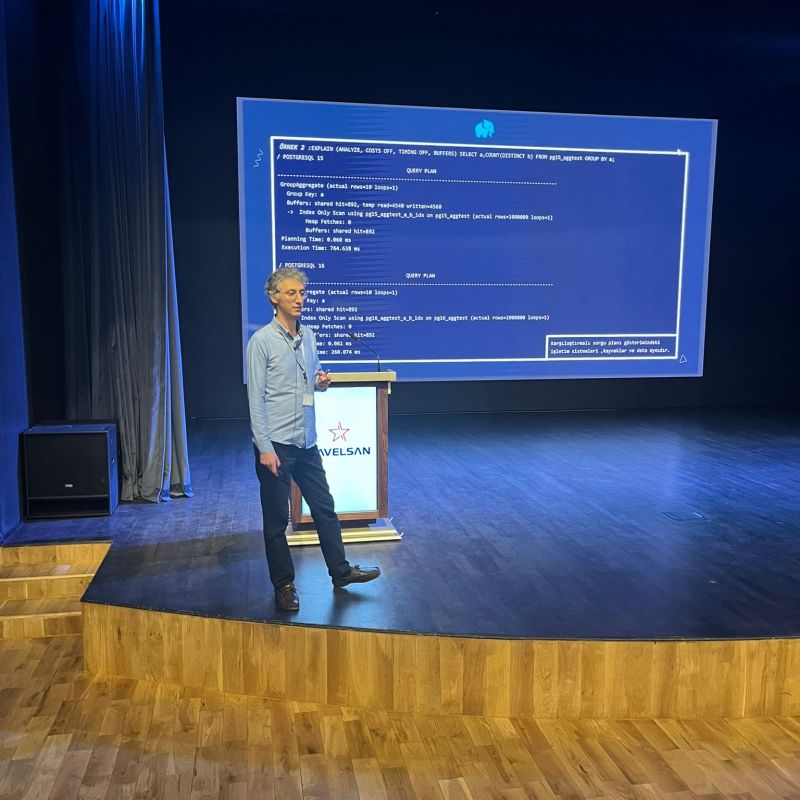 PostgreSQL Türkiye LinkedIn‘de: #pgday #postgresql PostgreSQL Türkiye LinkedIn‘de: #pgday #postgresql