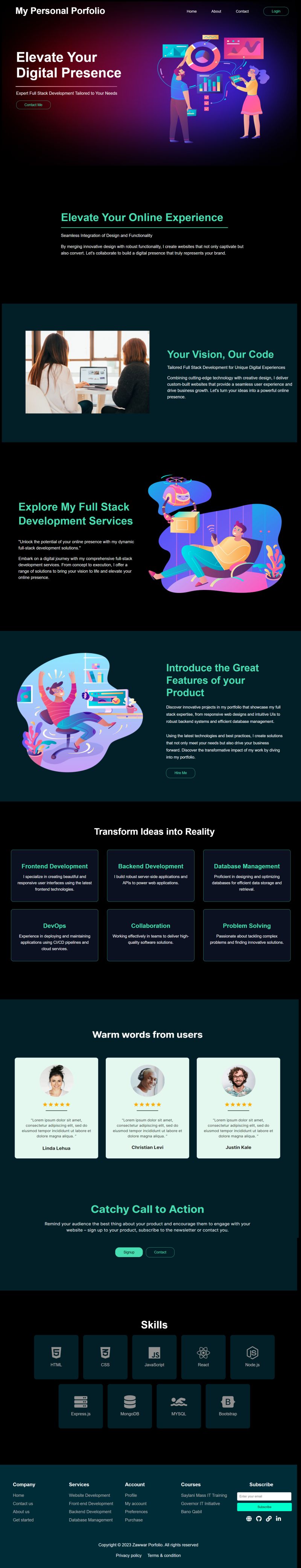 Muhammad Zawwar Akram on LinkedIn: #webdevelopment #portfolio #html # ... Muhammad Zawwar Akram on LinkedIn: #webdevelopment #portfolio #html # ...