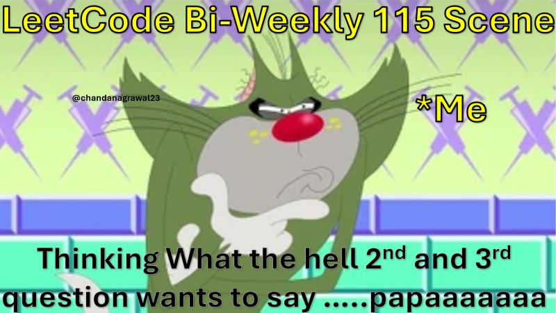 Chandan Agrawal on LinkedIn: #meme #leetcode #coding #dsa #contest | 33 ... Chandan Agrawal on LinkedIn: #meme #leetcode #coding #dsa #contest | 33 ...