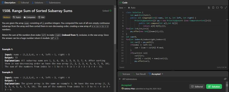 Ashima Pillai on LinkedIn: #100daysleetcode #leetcode #codingchallenge ... Ashima Pillai on LinkedIn: #100daysleetcode #leetcode #codingchallenge ...