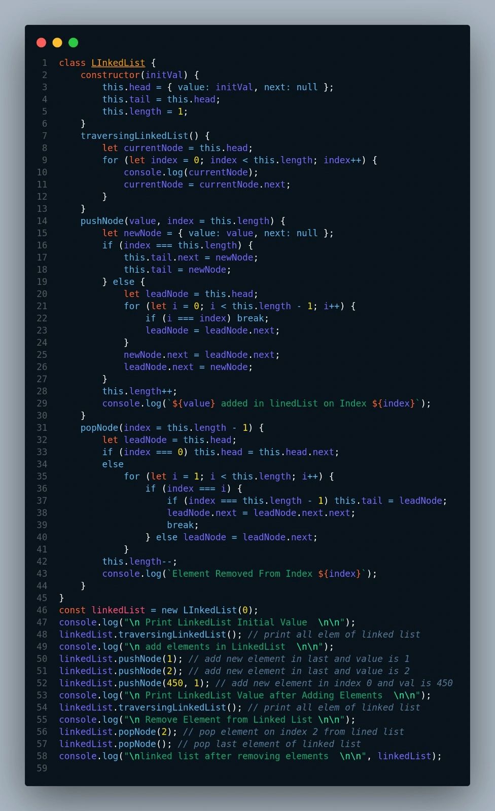 HAMZA NAFASAT on LinkedIn: LINKEDLIST: Pushing Poping and traversing on ... HAMZA NAFASAT on LinkedIn: LINKEDLIST: Pushing Poping and traversing on ...
