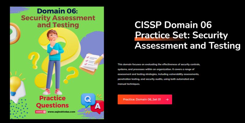 Sajin Shivdas on LinkedIn: #cissp #practicemakesperfect # ... Sajin Shivdas on LinkedIn: #cissp #practicemakesperfect # ...