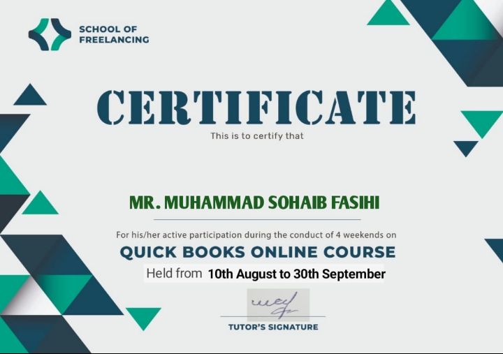 Muhammad Sohaib Fasihi on LinkedIn: Muhammad Sohaib Fasihi on LinkedIn: