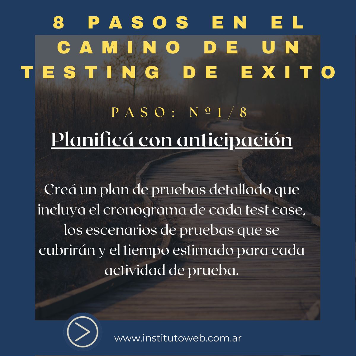 Instituto Web on LinkedIn: #qaautomation #qatester #qa #testers # ... Instituto Web on LinkedIn: #qaautomation #qatester #qa #testers # ...
