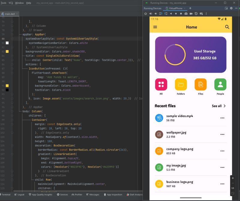 Rahul Kawatghare on LinkedIn: #flutter #androidstudio #ui # ... Rahul Kawatghare on LinkedIn: #flutter #androidstudio #ui # ...