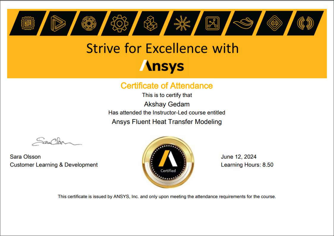 Akshay Gedam on LinkedIn: #ansysfluent #heattransfermodeling #cfd # ... Akshay Gedam on LinkedIn: #ansysfluent #heattransfermodeling #cfd # ...