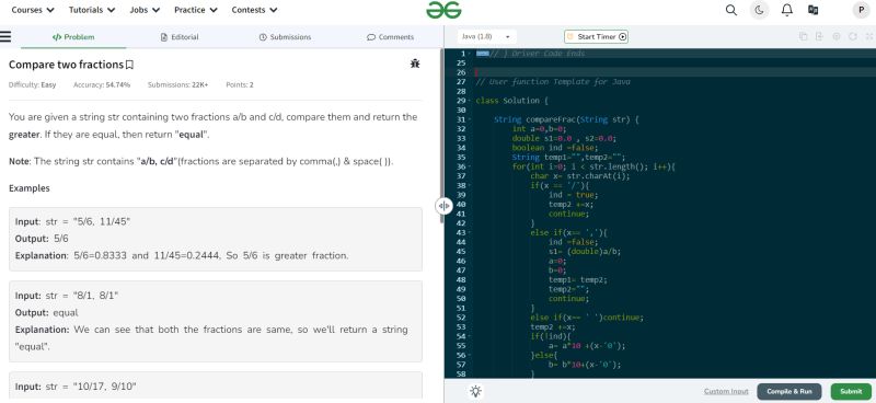 Pragati Mishra on LinkedIn: #progressoftheday #geeksforgeeks #leetcode ... Pragati Mishra on LinkedIn: #progressoftheday #geeksforgeeks #leetcode ...