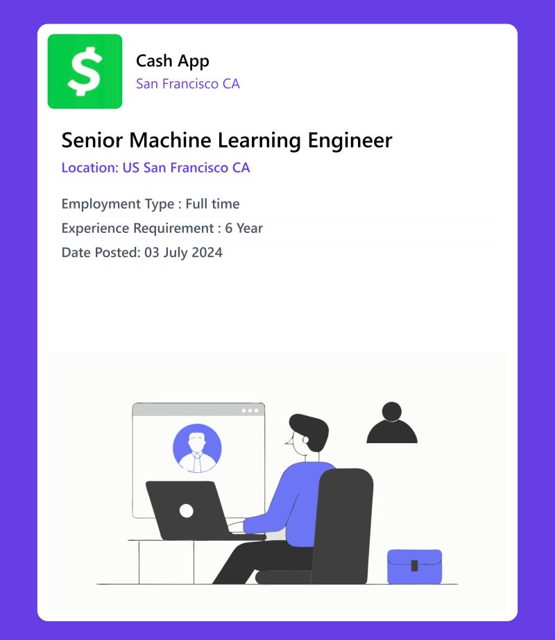 Job Zapper on LinkedIn: #machinelearning #engineer #fintech #cashapp # ... Job Zapper on LinkedIn: #machinelearning #engineer #fintech #cashapp # ...