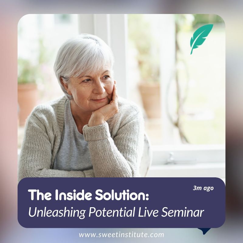 SWEET Institute on LinkedIn: #insidesolution #unleashpotential # ... SWEET Institute on LinkedIn: #insidesolution #unleashpotential # ...
