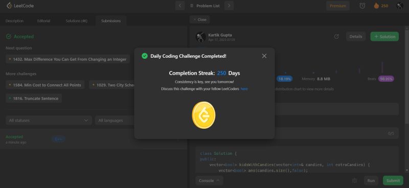 Kartik Gupta on LinkedIn: #365daysofcode #leetcode Kartik Gupta on LinkedIn: #365daysofcode #leetcode