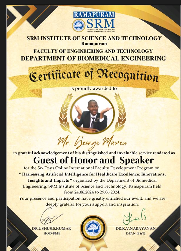 George Maweu on LinkedIn: #ai #machinelearning #healthcare #robotics George Maweu on LinkedIn: #ai #machinelearning #healthcare #robotics