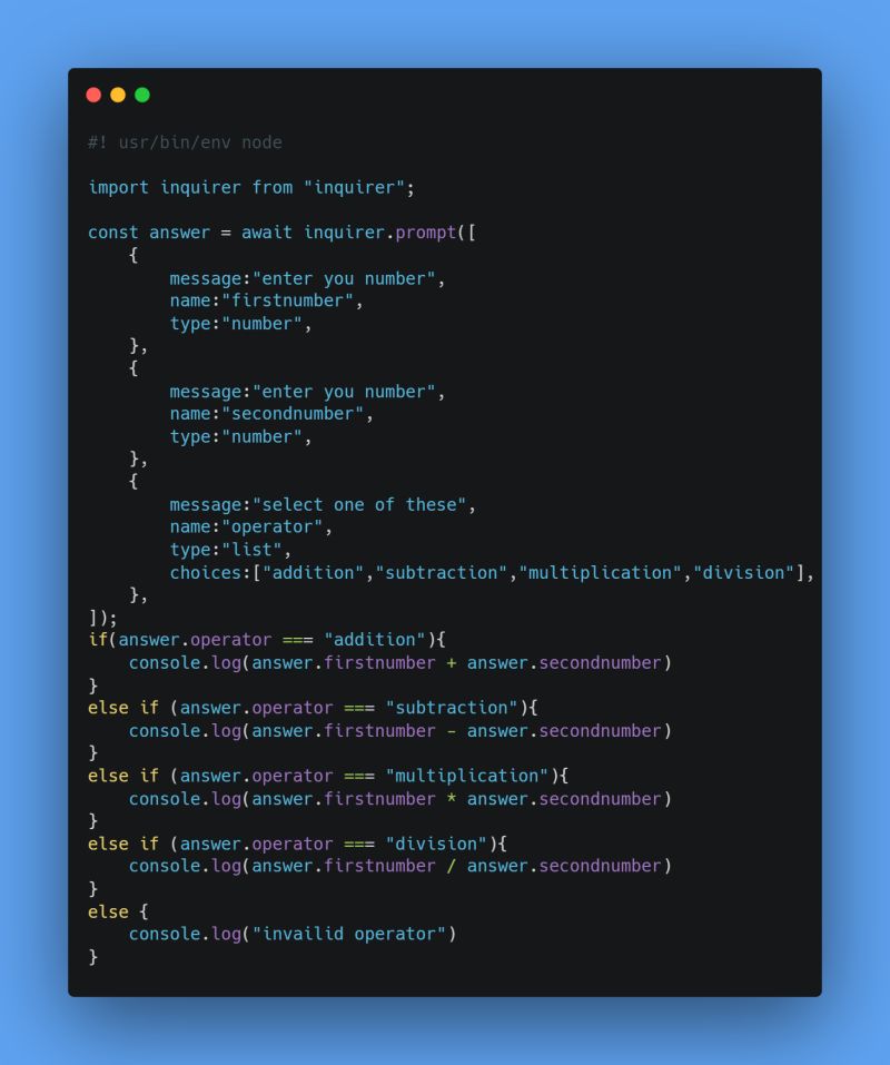 Anzila Fatima on LinkedIn: #typescript #nodejs #coding #programming # ... Anzila Fatima on LinkedIn: #typescript #nodejs #coding #programming # ...