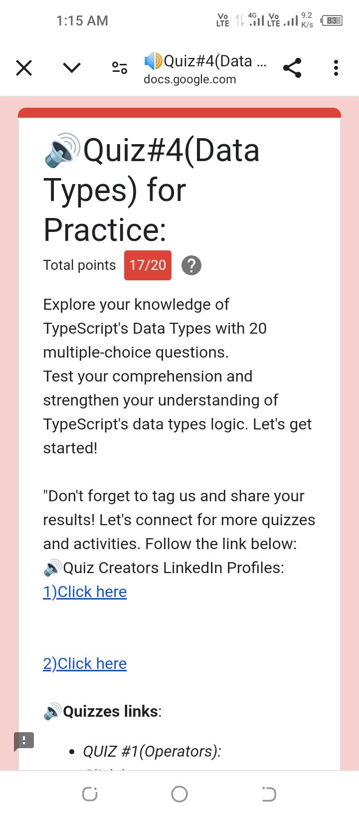 Ghulam Akber on LinkedIn: #typescript #datatypes #continuouslearning Ghulam Akber on LinkedIn: #typescript #datatypes #continuouslearning