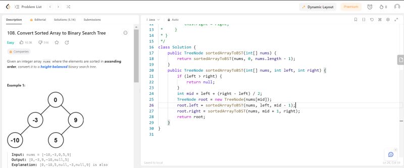 How I transformed an integer array into a binary search tree | Anay ... How I transformed an integer array into a binary search tree | Anay ...