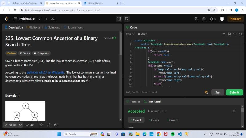 Priyansh Rajput on LinkedIn: #leetcode #dsawithedslash #leetcode #day94 ... Priyansh Rajput on LinkedIn: #leetcode #dsawithedslash #leetcode #day94 ...