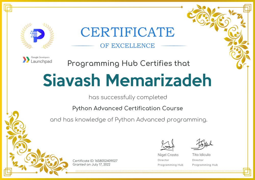 Siavash Memarizadeh on LinkedIn: #python #pythonprogramming #programming Siavash Memarizadeh on LinkedIn: #python #pythonprogramming #programming