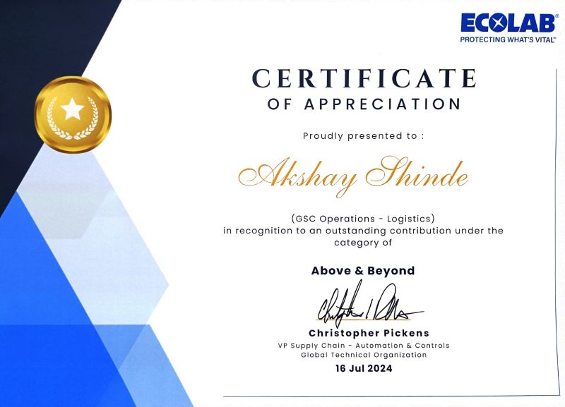 Akshay Shinde on LinkedIn: I'm excited to share a milestone in my ... Akshay Shinde on LinkedIn: I'm excited to share a milestone in my ...