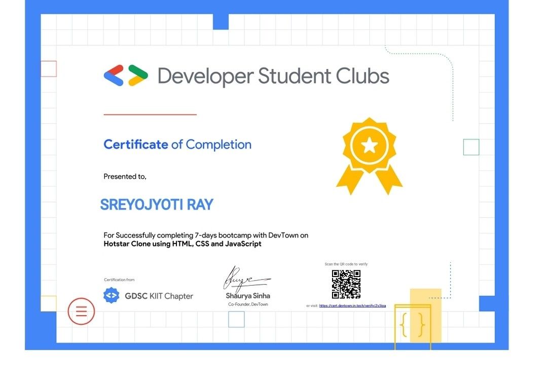 Sreyojyoti Ray on LinkedIn: #webdevelopment #hotstarclone # ... Sreyojyoti Ray on LinkedIn: #webdevelopment #hotstarclone # ...