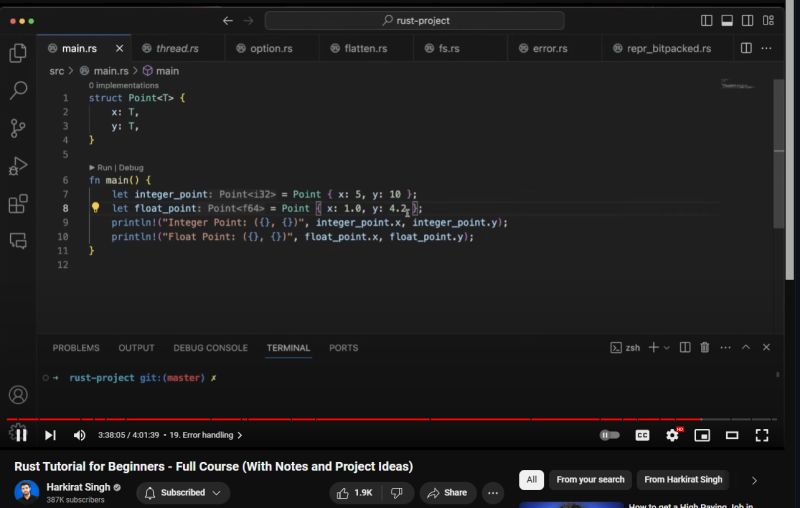 Mehul Lodha on LinkedIn: #rustlang #programming #learnrust Mehul Lodha on LinkedIn: #rustlang #programming #learnrust