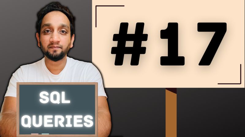 Thoufiq Mohammed on LinkedIn: #30daysqlquerychallenge Thoufiq Mohammed on LinkedIn: #30daysqlquerychallenge