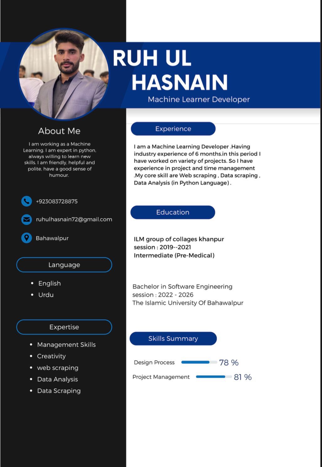 RUH UL HASNAIN posted on LinkedIn RUH UL HASNAIN posted on LinkedIn