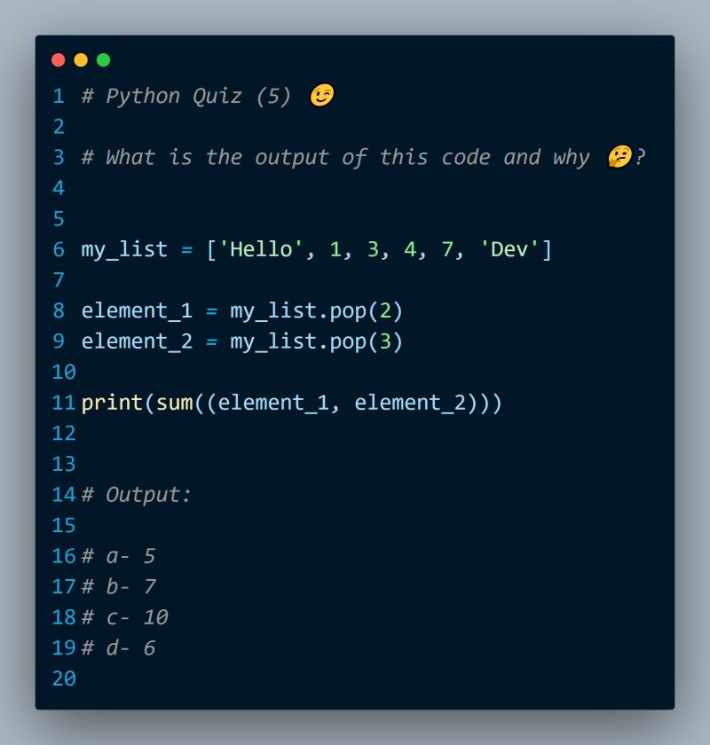 Mahmoud EL-kariouny on LinkedIn: #python #pythonprogramming # ... Mahmoud EL-kariouny on LinkedIn: #python #pythonprogramming # ...