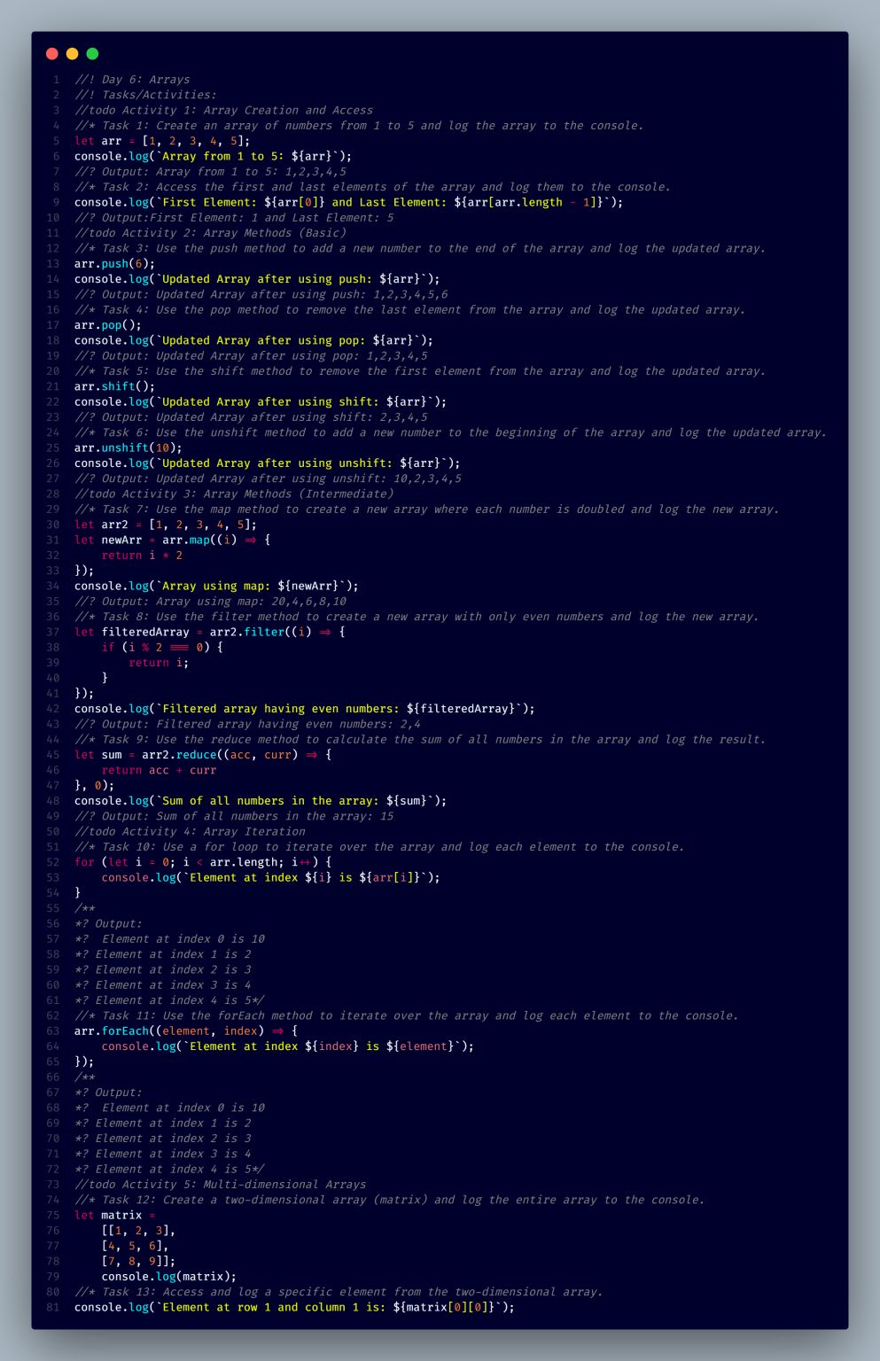 Hina Nadeem on LinkedIn: #day6 #30dayschallenge #javascript # ... Hina Nadeem on LinkedIn: #day6 #30dayschallenge #javascript # ...