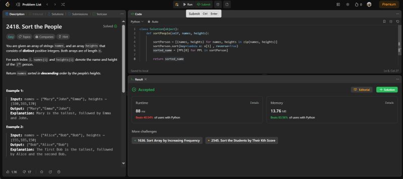 Zaid Ullah on LinkedIn: #day9 #problem_2418 #python #datascience #data ... Zaid Ullah on LinkedIn: #day9 #problem_2418 #python #datascience #data ...