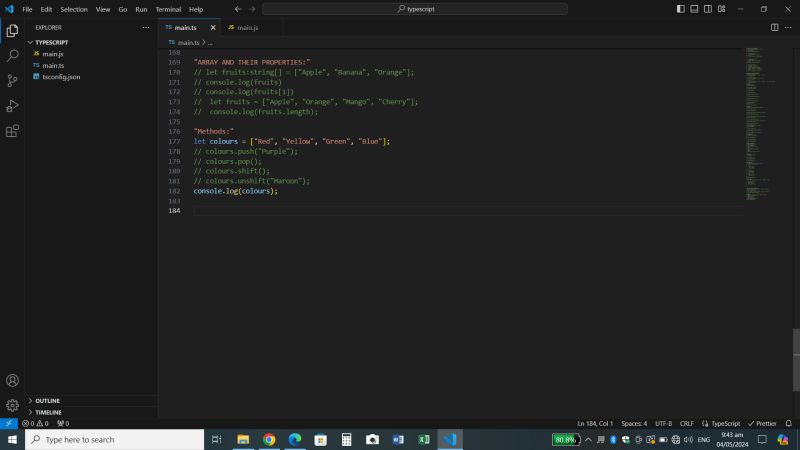 Aiman Fatima on LinkedIn: #typescript #codingjourney #programming Aiman Fatima on LinkedIn: #typescript #codingjourney #programming