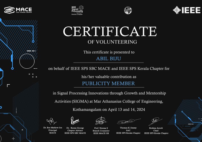Abil Biju on LinkedIn: #volunteering #ieee #signalprocessing # ... Abil Biju on LinkedIn: #volunteering #ieee #signalprocessing # ...