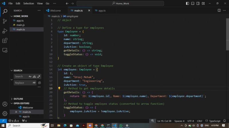 Shumaila Waheed on LinkedIn: #typescript #javascript #learntypescript # ... Shumaila Waheed on LinkedIn: #typescript #javascript #learntypescript # ...
