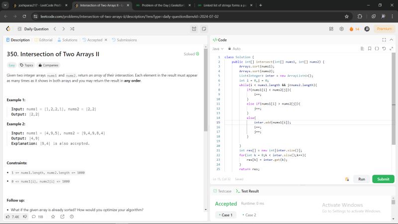 Paras Joshi on LinkedIn: #java #leetcode #geeksforgeeks #problemsolving ... Paras Joshi on LinkedIn: #java #leetcode #geeksforgeeks #problemsolving ...