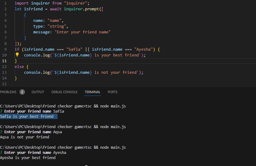 Aqsa Iqbal on LinkedIn: #typescript #gamedevelopment #problemsolving Aqsa Iqbal on LinkedIn: #typescript #gamedevelopment #problemsolving