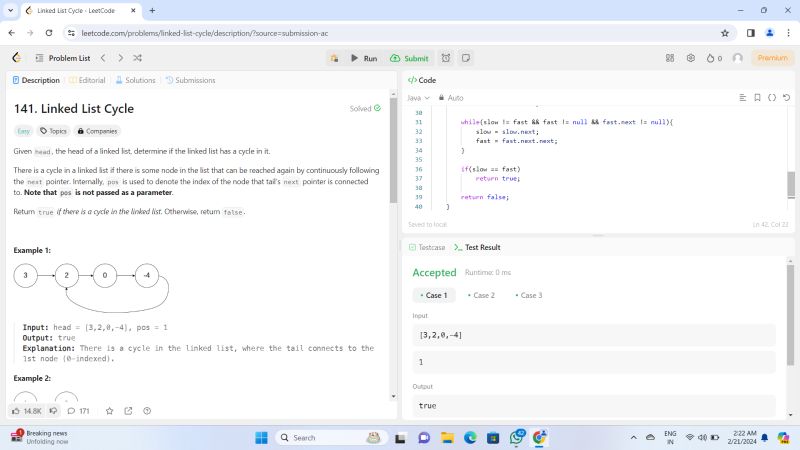 Somil Watts on LinkedIn: #day #leetcode #java #codechallenge Somil Watts on LinkedIn: #day #leetcode #java #codechallenge