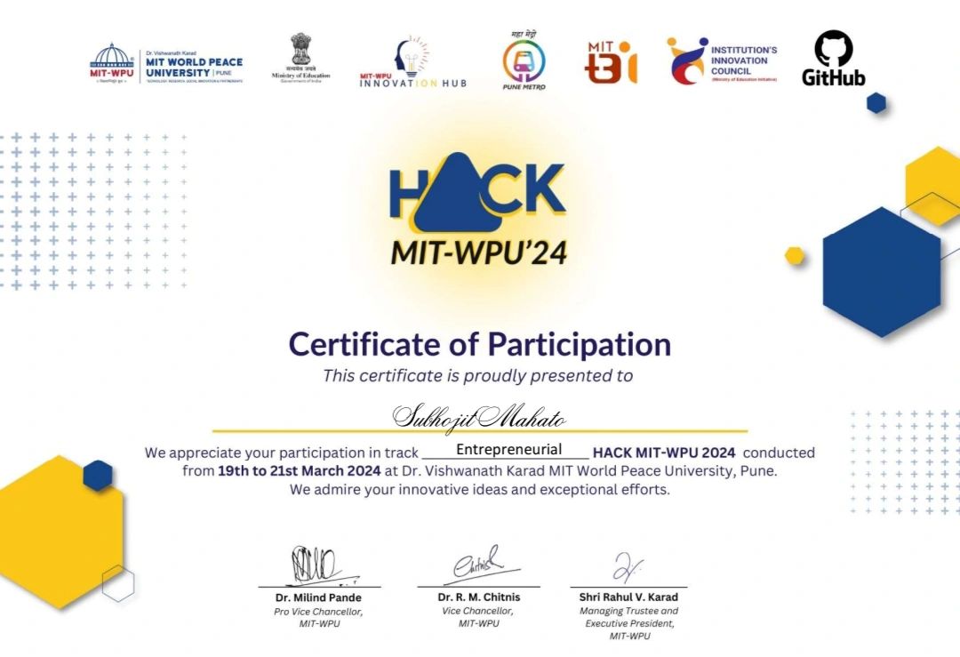 Subhojit Mahato on LinkedIn: #hackathon #artify #creativityunleashed Subhojit Mahato on LinkedIn: #hackathon #artify #creativityunleashed