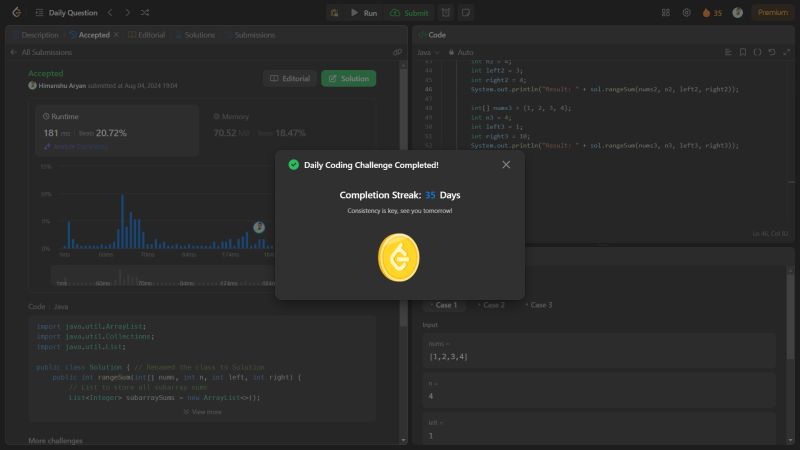 Himanshu Aryan (Anshul Pratap Singh) on LinkedIn: #codingchallenge # ... Himanshu Aryan (Anshul Pratap Singh) on LinkedIn: #codingchallenge # ...
