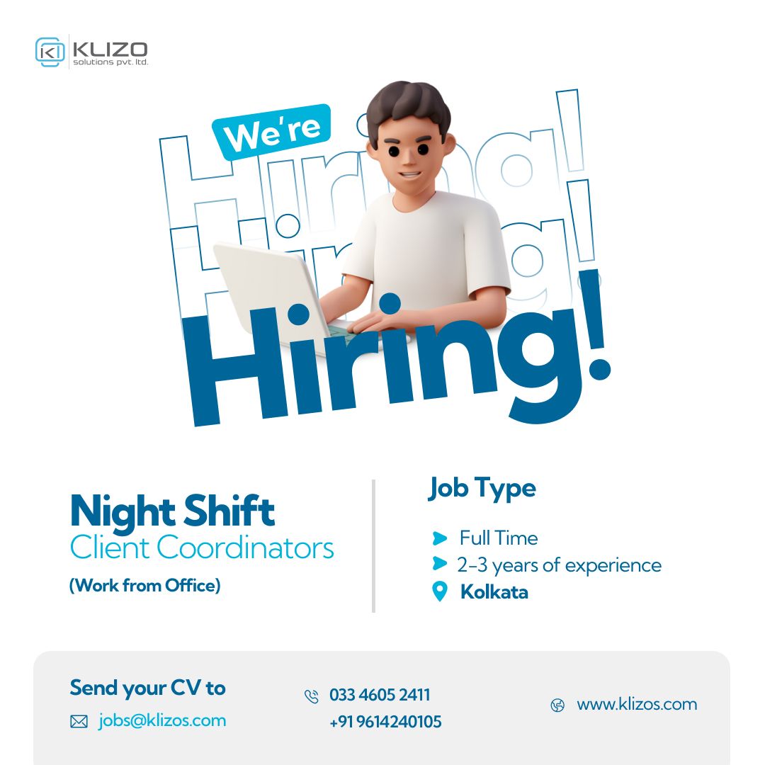Ayon Zed Biswas on LinkedIn: #klizonian #hiring Ayon Zed Biswas on LinkedIn: #klizonian #hiring