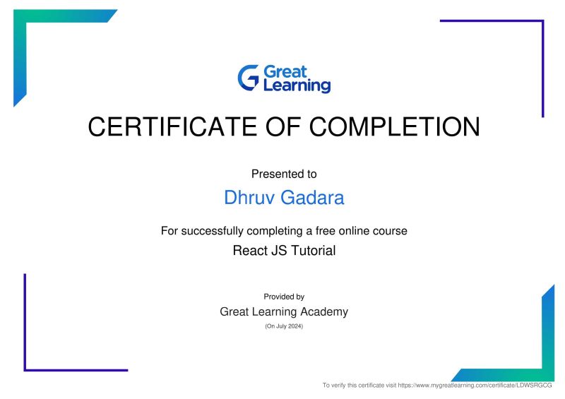 Dhruv Gadara on LinkedIn: #reactjs #javascript #frontenddeveloper # ... Dhruv Gadara on LinkedIn: #reactjs #javascript #frontenddeveloper # ...