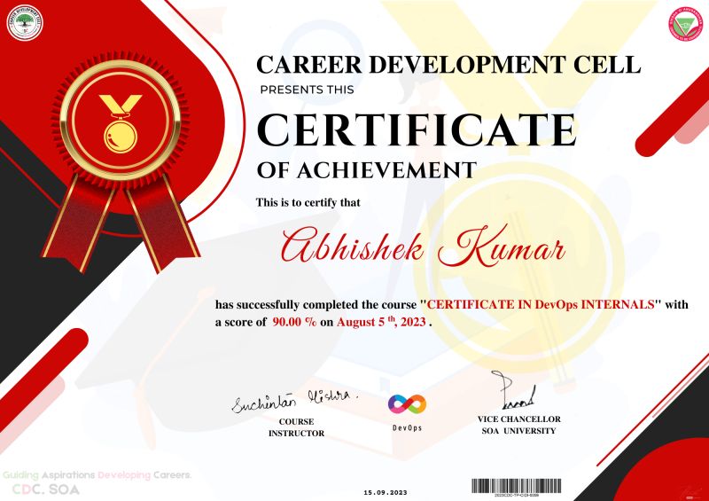 Abhishek kumar on LinkedIn: #devops #suchintan #mishra # ... Abhishek kumar on LinkedIn: #devops #suchintan #mishra # ...