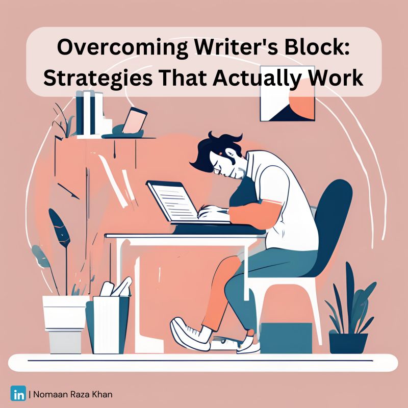Nomaan Khan on LinkedIn: #writersblock #writingtips #creativity # ... Nomaan Khan on LinkedIn: #writersblock #writingtips #creativity # ...