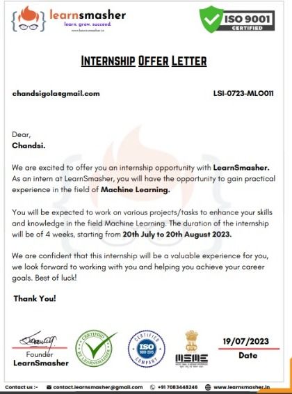 Chandsi Gola on LinkedIn: #learnsmashers Chandsi Gola on LinkedIn: #learnsmashers