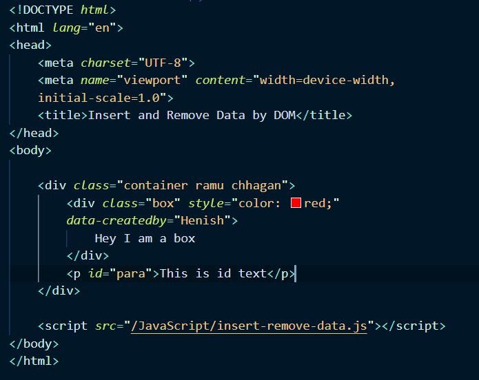 Henish Patoliya on LinkedIn: #javascript #dommanipulation # ... Henish Patoliya on LinkedIn: #javascript #dommanipulation # ...