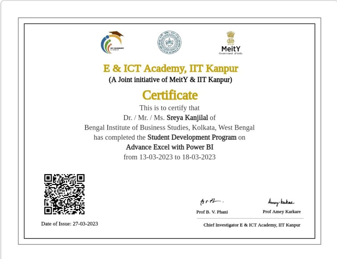 Sreya Kanjilal on LinkedIn: #advancedexcel #powerbi Sreya Kanjilal on LinkedIn: #advancedexcel #powerbi