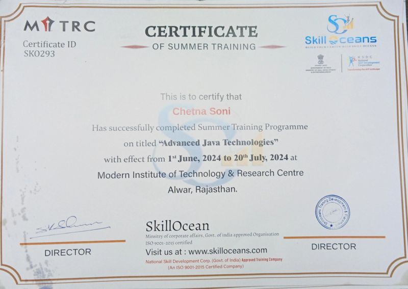 Chetna Soni on LinkedIn: #java #advanced #programming #coding # ... Chetna Soni on LinkedIn: #java #advanced #programming #coding # ...