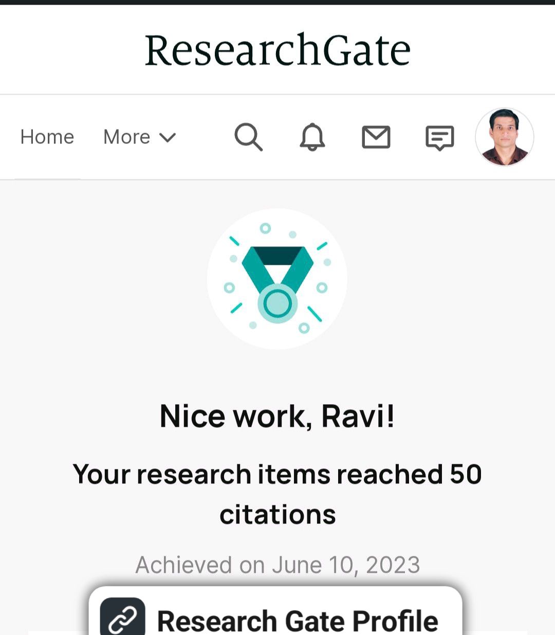 Dr. Ravi Nigam, Ph.D on LinkedIn: First 50 Global Citations.... Always ... Dr. Ravi Nigam, Ph.D on LinkedIn: First 50 Global Citations.... Always ...