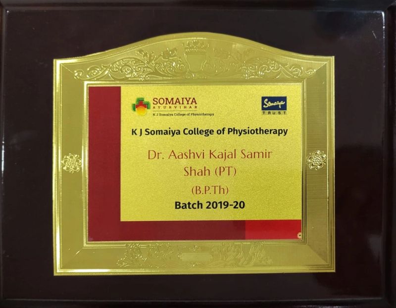 Dr. Aashvi Shah (PT) on LinkedIn: Today marks a milestone I've been ... Dr. Aashvi Shah (PT) on LinkedIn: Today marks a milestone I've been ...