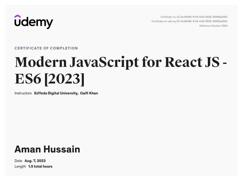 Aman Hussain on LinkedIn: #udemy Aman Hussain on LinkedIn: #udemy
