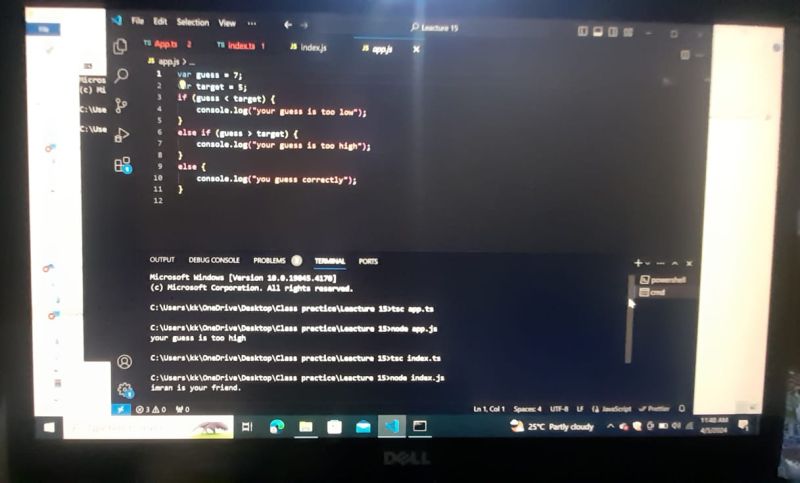Muhammad Umar on LinkedIn: #typescript #javascript #compiler #coding Muhammad Umar on LinkedIn: #typescript #javascript #compiler #coding