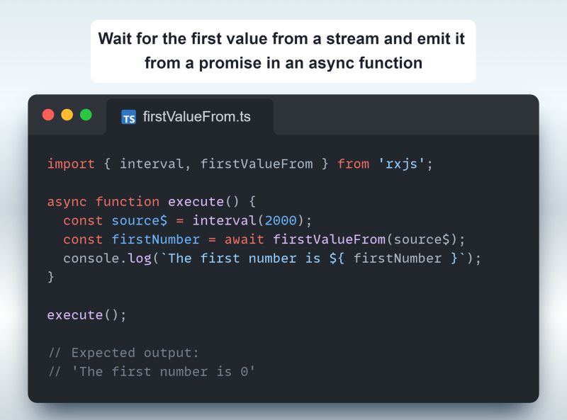 Akhil Kukadiya on LinkedIn: #rxjs #observabletopromise # ... Akhil Kukadiya on LinkedIn: #rxjs #observabletopromise # ...